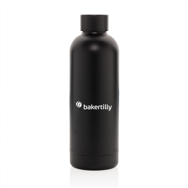Recycled stainless steel bottle 500ml – Baker Tilly Merchandise Store
